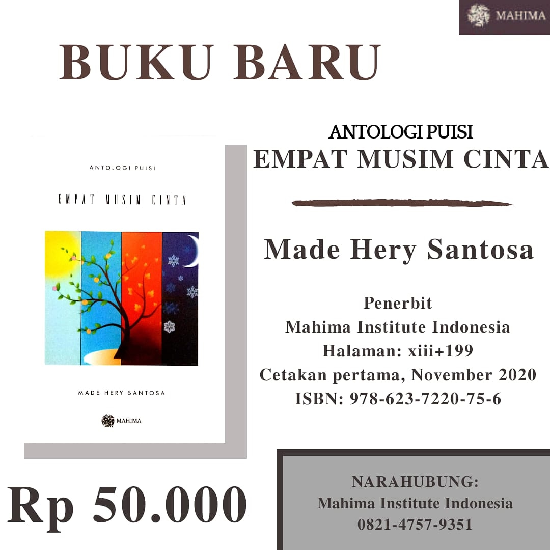 Telah Terbit: Antologi Puisi Empat Musim Cinta – Made Hery Santosa