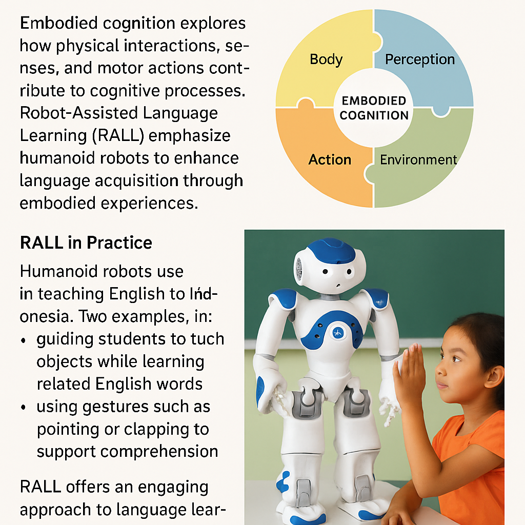 Embodied Cognition and Robot-Assisted Language Learning (RALL): New Frontiers in English ...